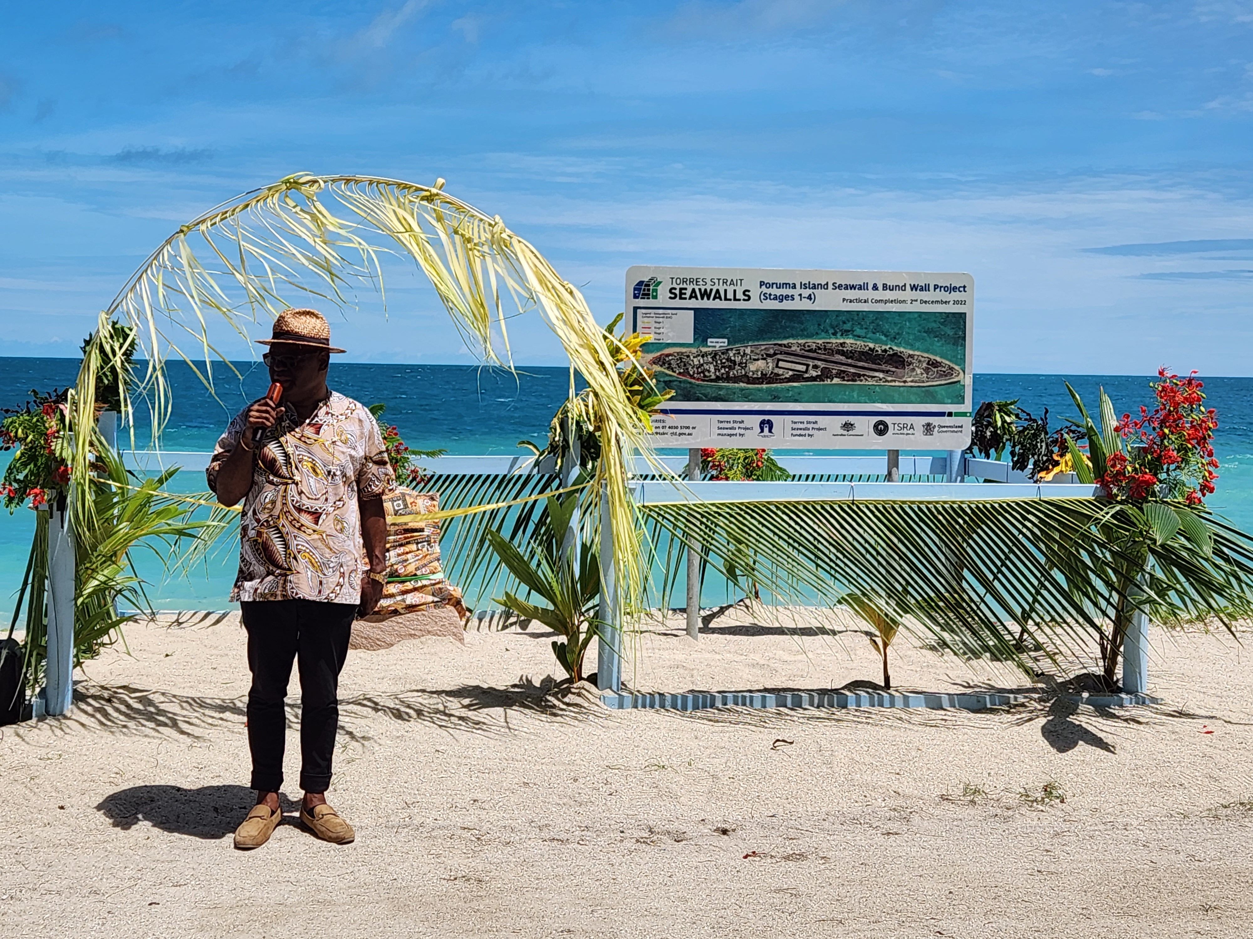 New seawall to help climate resilience on Poruma | National Indigenous ...